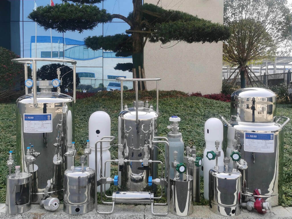 Safety Electronic-grade Gas Cylinder for High-purity Electronic ...