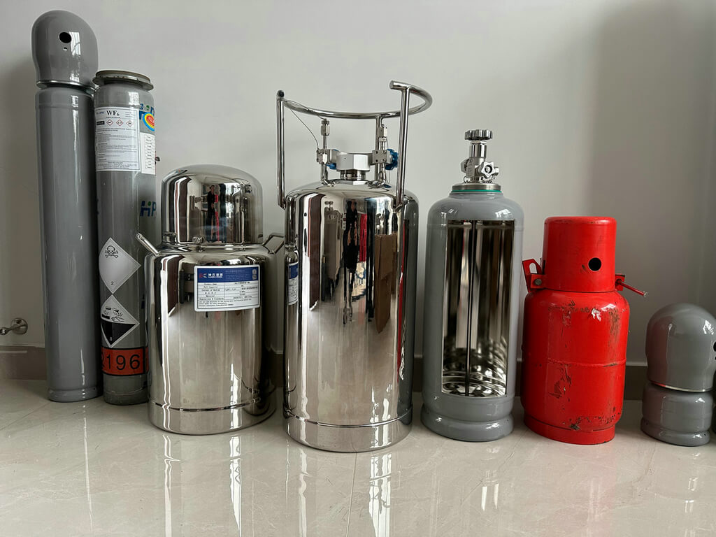 Safety Electronic-grade Gas Cylinder for High-purity Electronic ...